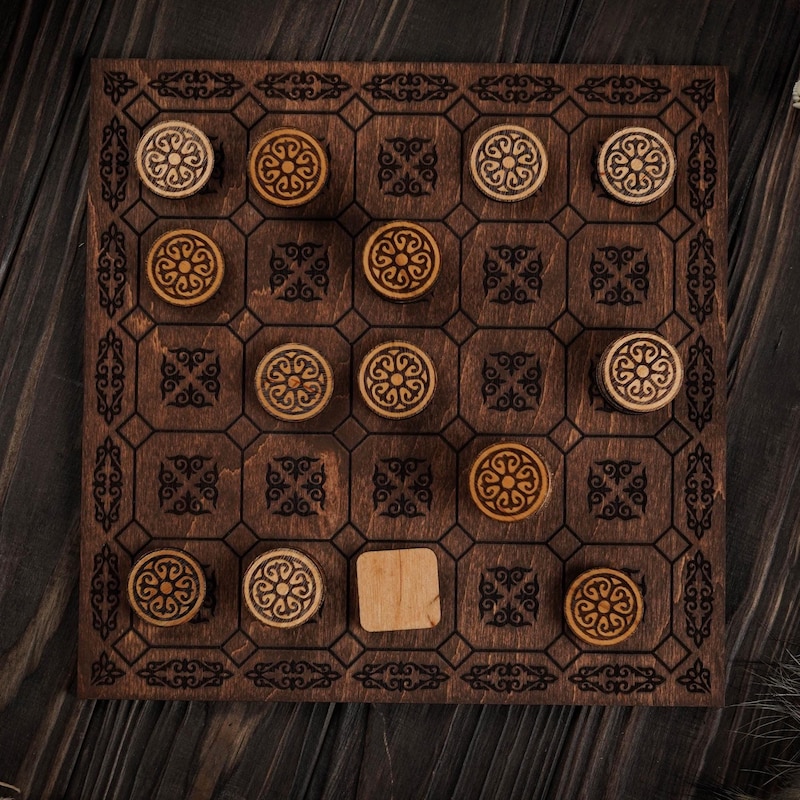 Tabletop Wood Games Set - Etsy UK