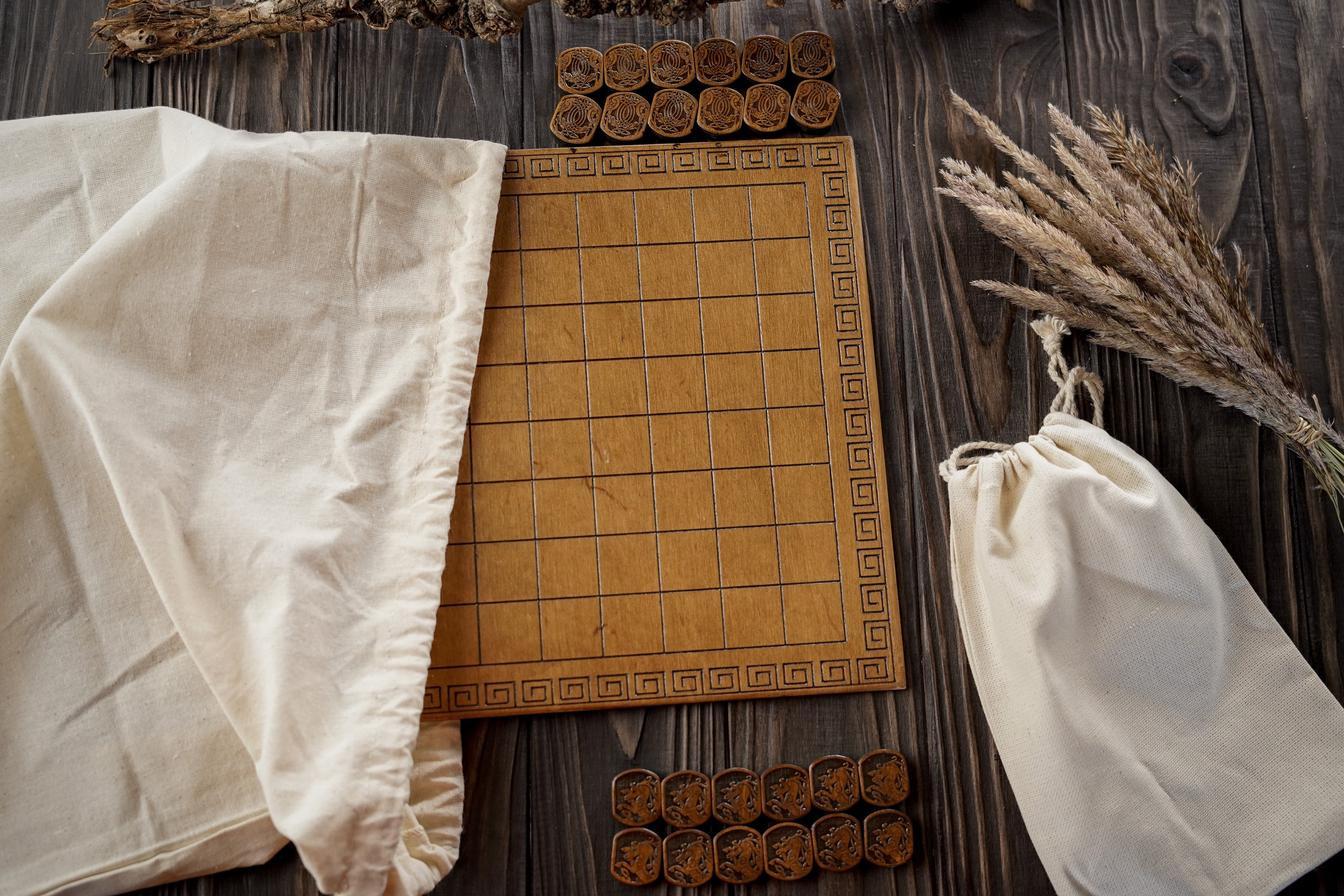 Ludus Latrunculi, Ancient Roman Board Games, Handmade Board Game, Roman ...