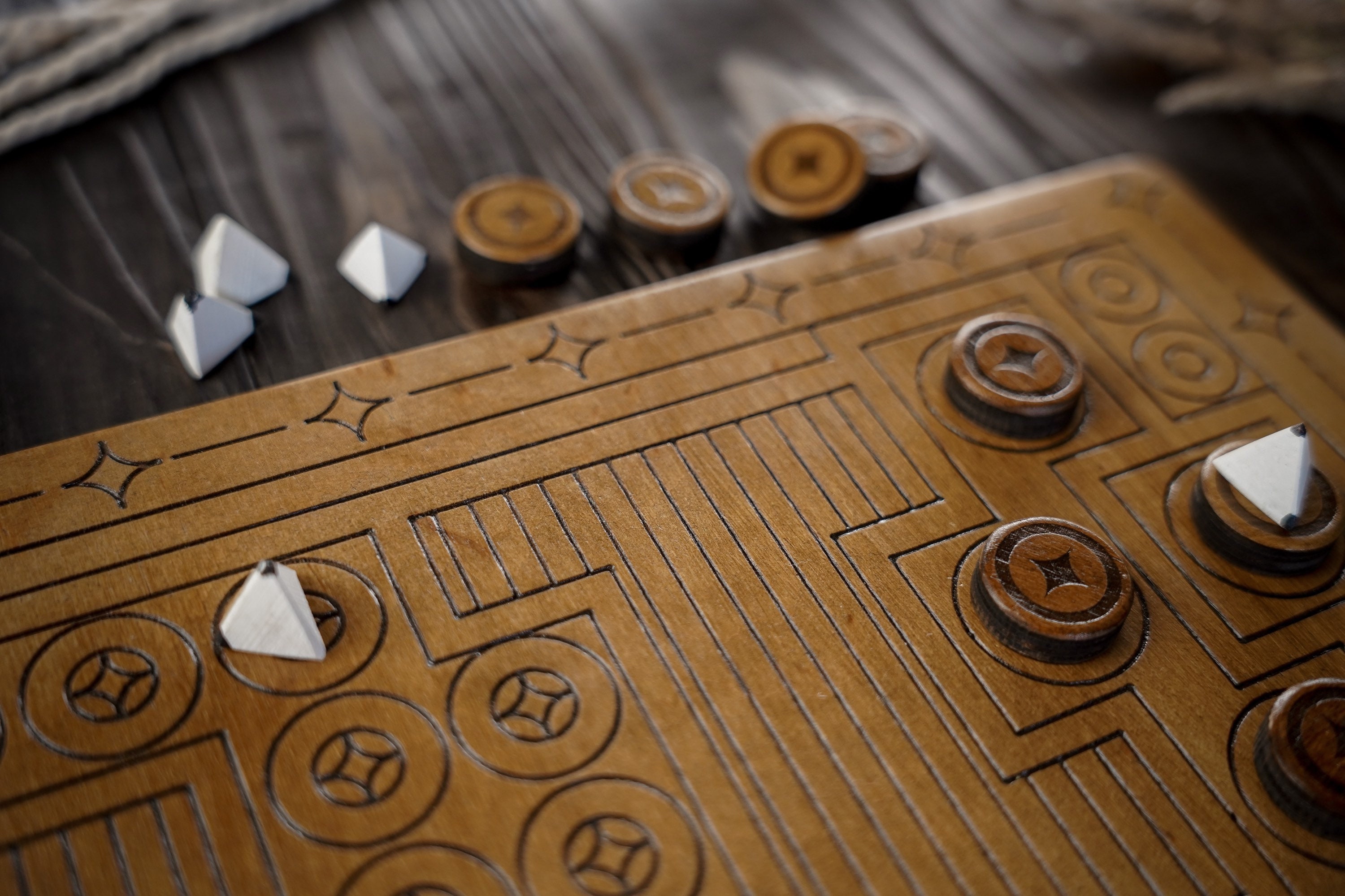 Royal Game of Knossos, Ancient Greek Games, Traditional Board Game ...
