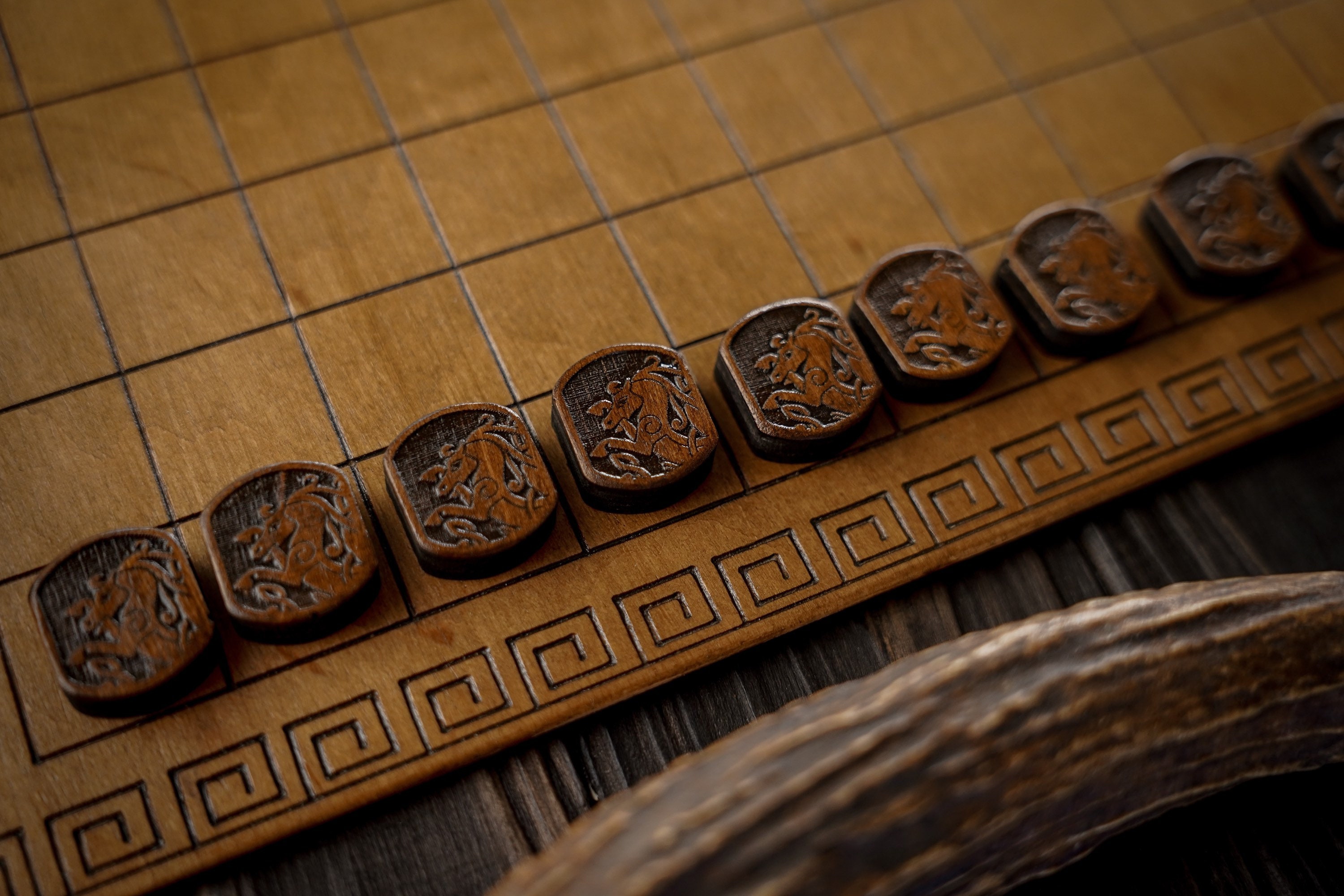 Ludus Latrunculi, Ancient Roman Board Games, Handmade Board Game, Roman ...