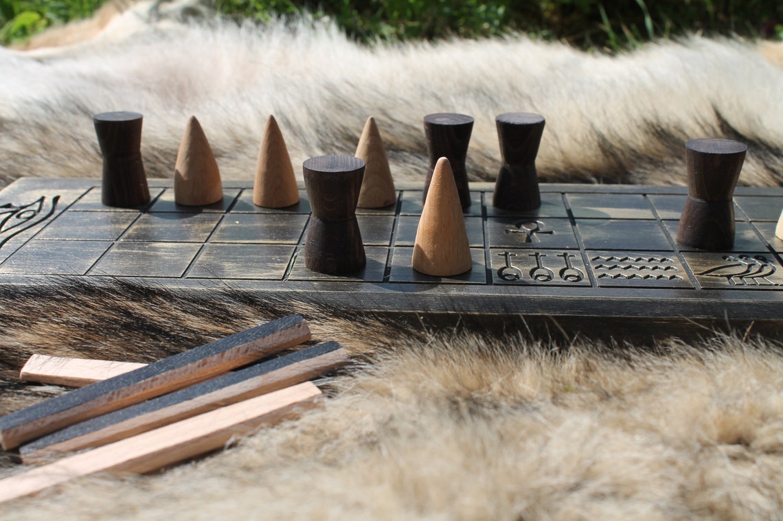 SENET ancient board game egyptian board game wooden senet | Etsy