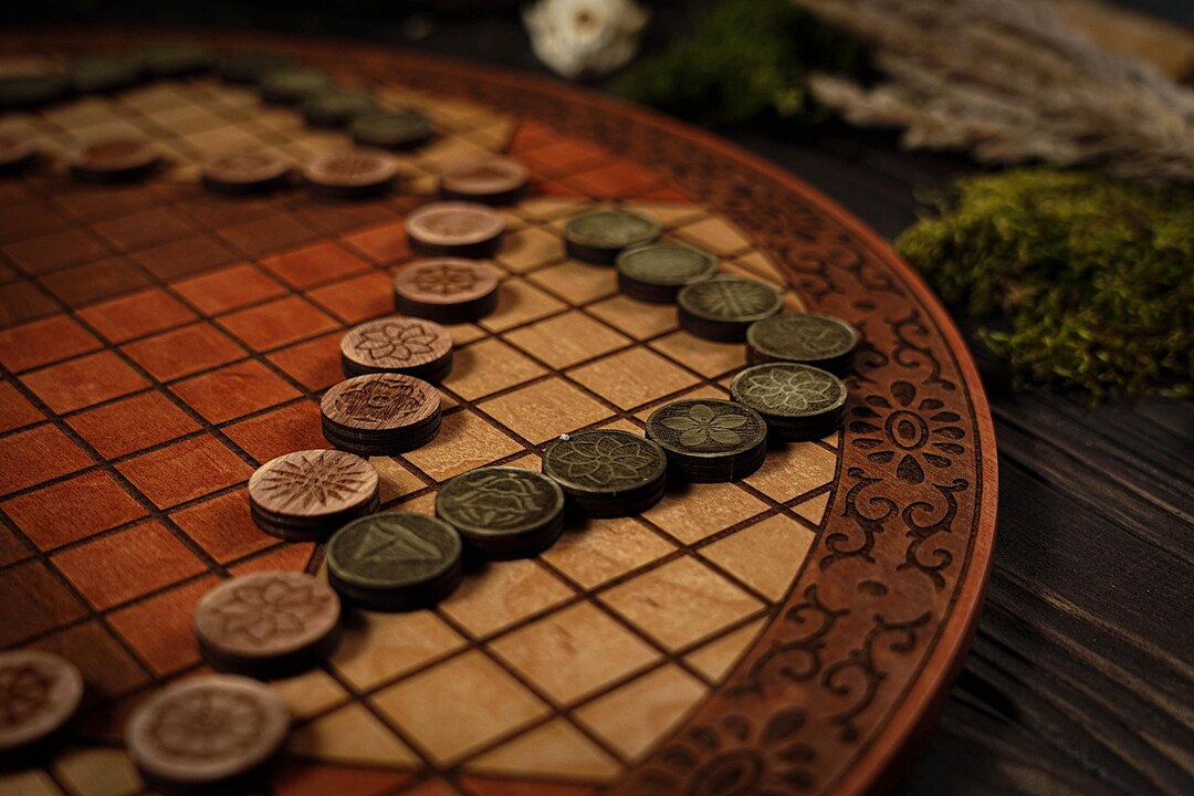PAI SHO Board Game With Pieces, the Last Airbender Board Game, Ancient ...