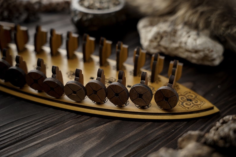 DALDOS Board Game, Viking Board Game, Daldoza Board Game, Scandinavian ...