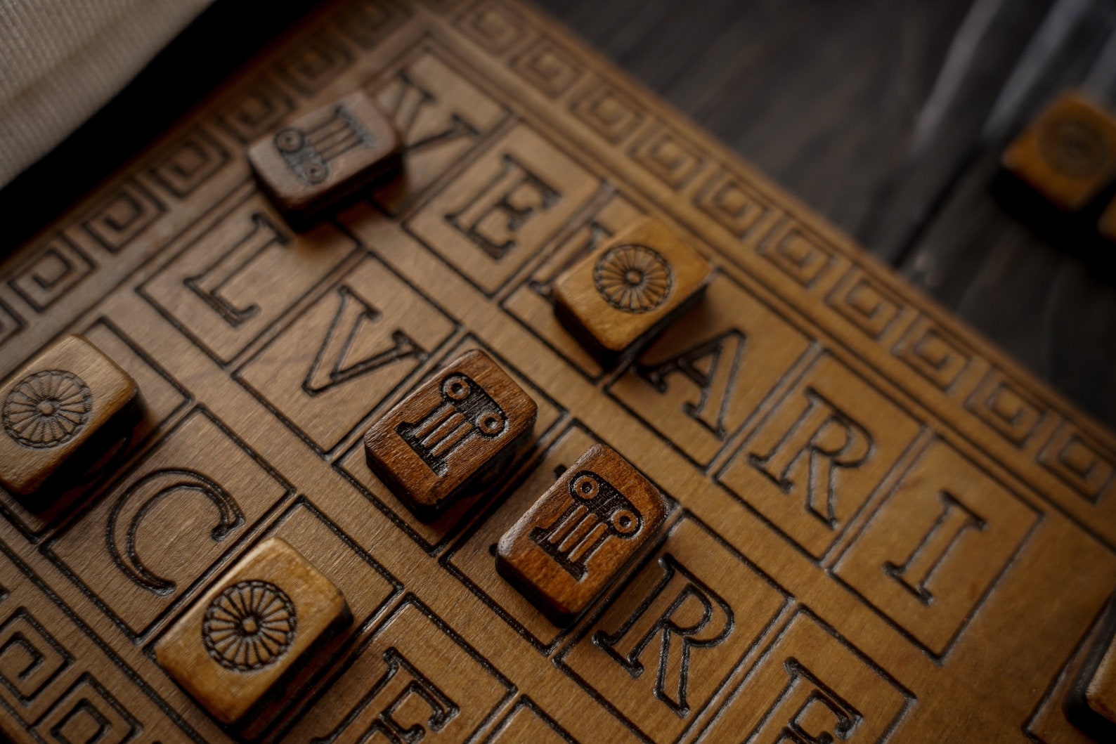 Ludus Duodecim Scriptorum Ancient Roman Board Games Handmade - Etsy