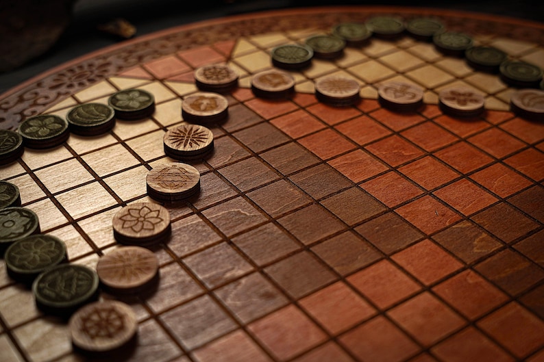 PAI SHO Board Game With Pieces, the Last Airbender Board Game, Ancient ...
