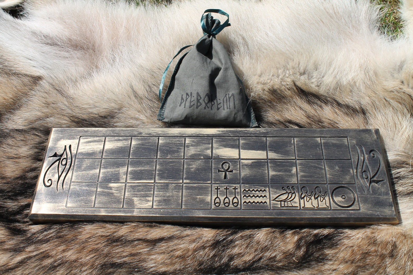 SENET ancient board game egyptian board game wooden senet | Etsy