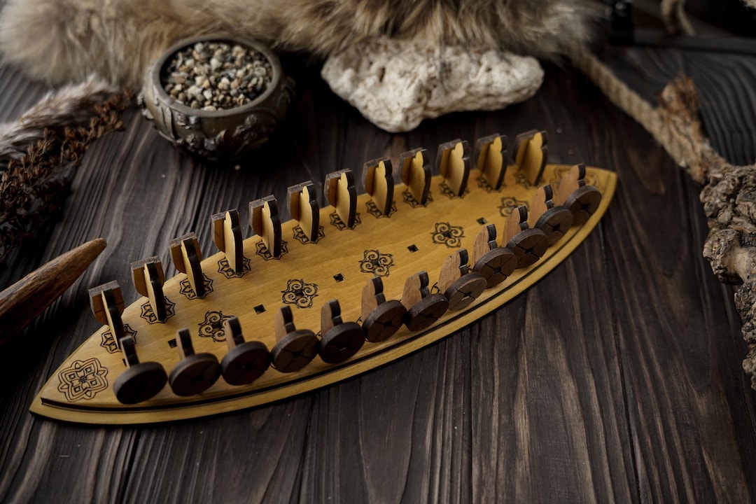 DALDOS Board Game, Viking Board Game, Daldoza Board Game, Scandinavian ...