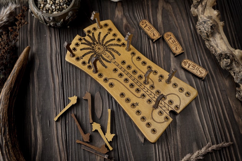 HOUNDS and JACKALS Ancient Board Game Egyptian Board Game - Etsy