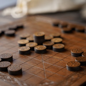 Authentic Hnefatafl , Handmade Hnefatafl, Viking Chess, Engraved ...