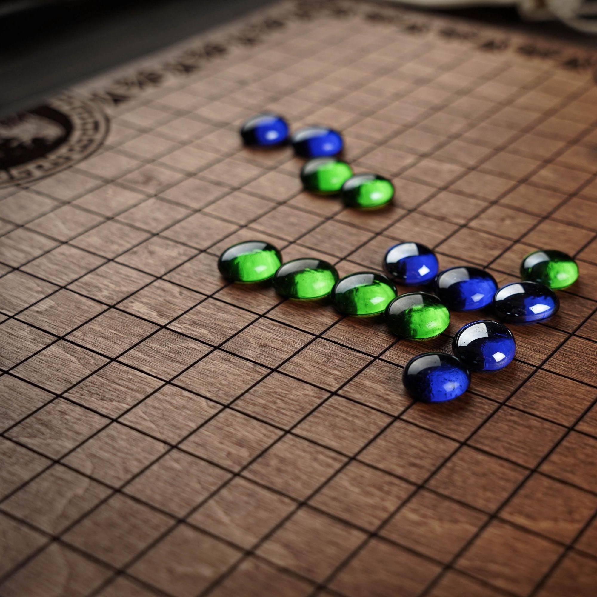 Pente Board Game, Greek Board, Pente Game, Strategy Gift Set, Gift for ...