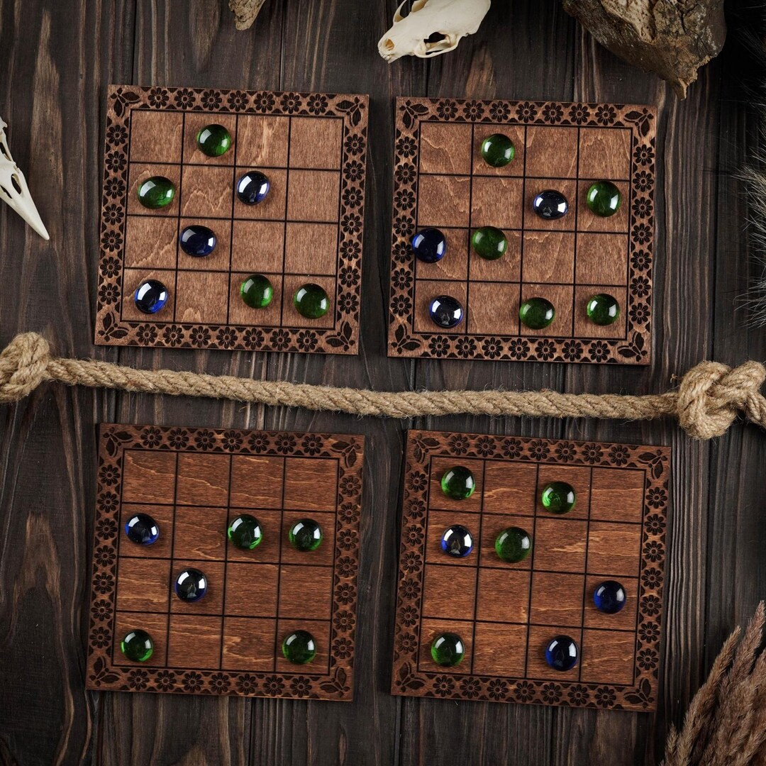 Shobu Board Game, Handcrafted Strategy Game, Zen Japanese Game for Two ...
