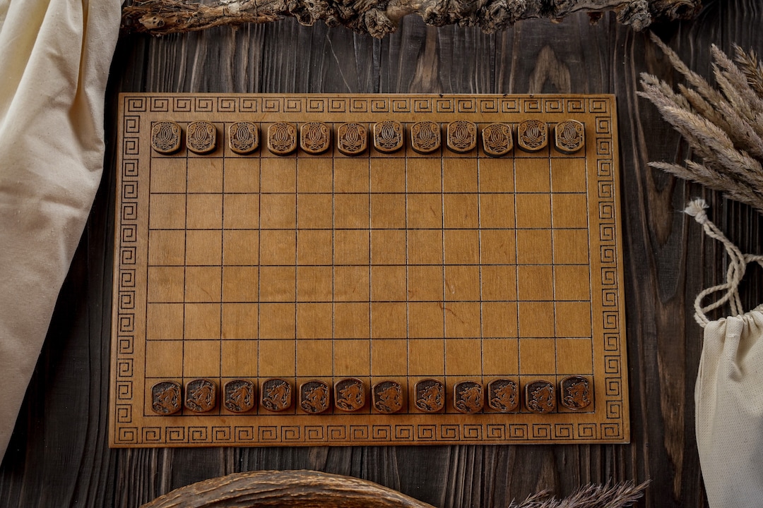 Ludus Latrunculi, Ancient Roman Board Games, Handmade Board Game, Roman ...
