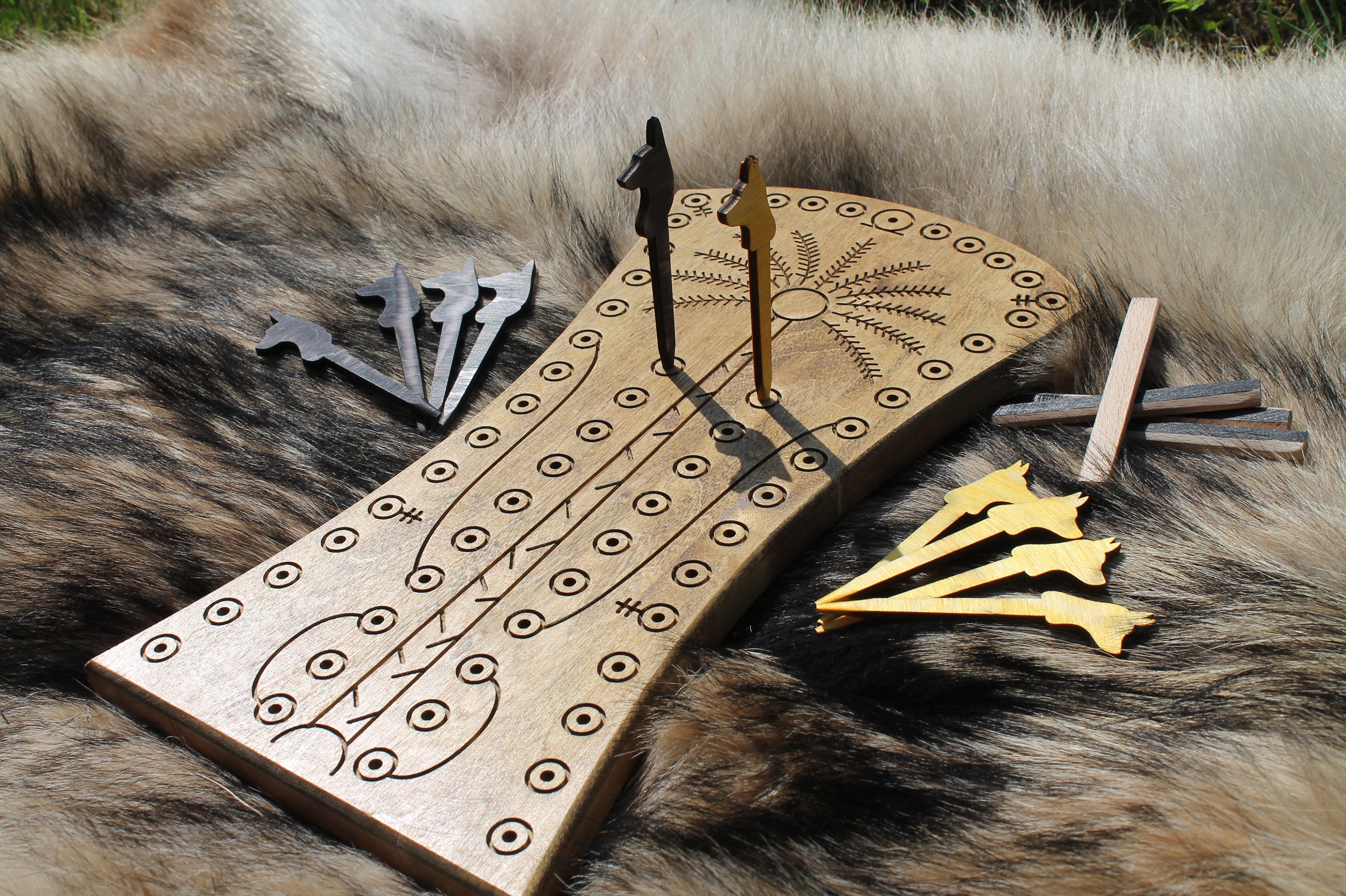 HOUNDS and JACKALS ancient board game egyptian board game | Etsy