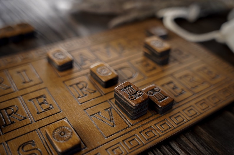 Ludus Duodecim Scriptorum Ancient Roman Board Games Handmade - Etsy