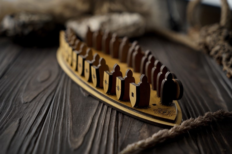 DALDOS Board Game, Viking Board Game, Daldoza Board Game, Scandinavian ...