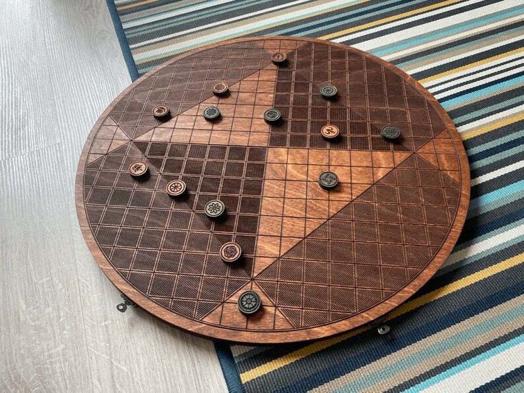 The Game of PAI SHO, the Last Airbender Board Game, Ancient Wooden ...