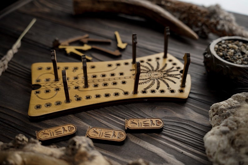 HOUNDS and JACKALS Ancient Board Game Egyptian Board Game - Etsy