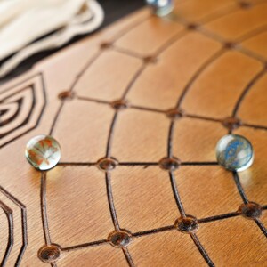 Viking Board Game Fidchell, Celtic Board Game Table, Custom Made Game ...
