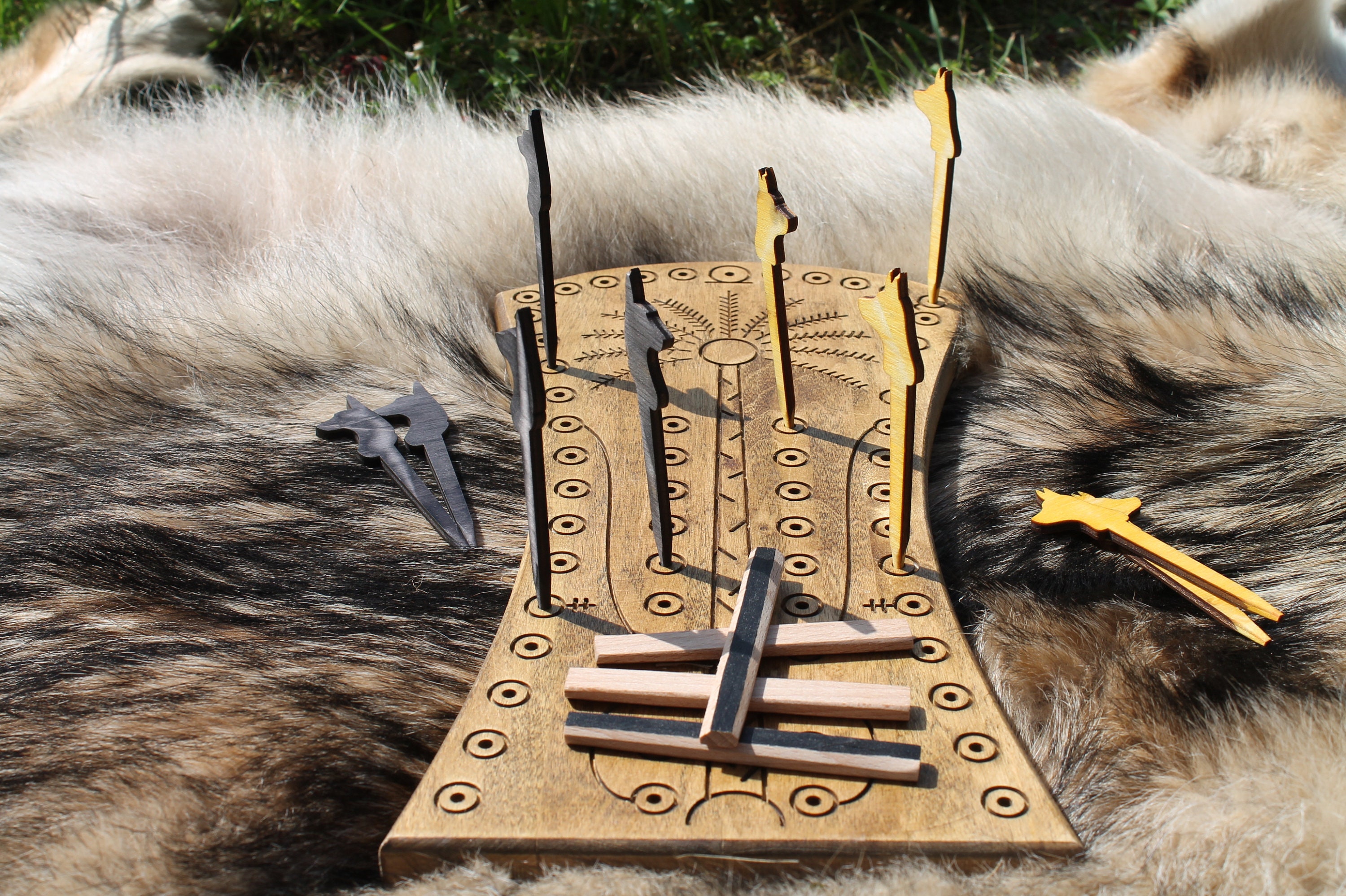 HOUNDS and JACKALS ancient board game egyptian board game | Etsy