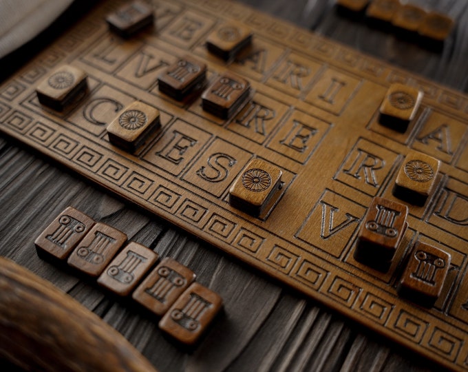 Ludus Duodecim Scriptorum Ancient Roman Board Games Handmade - Etsy