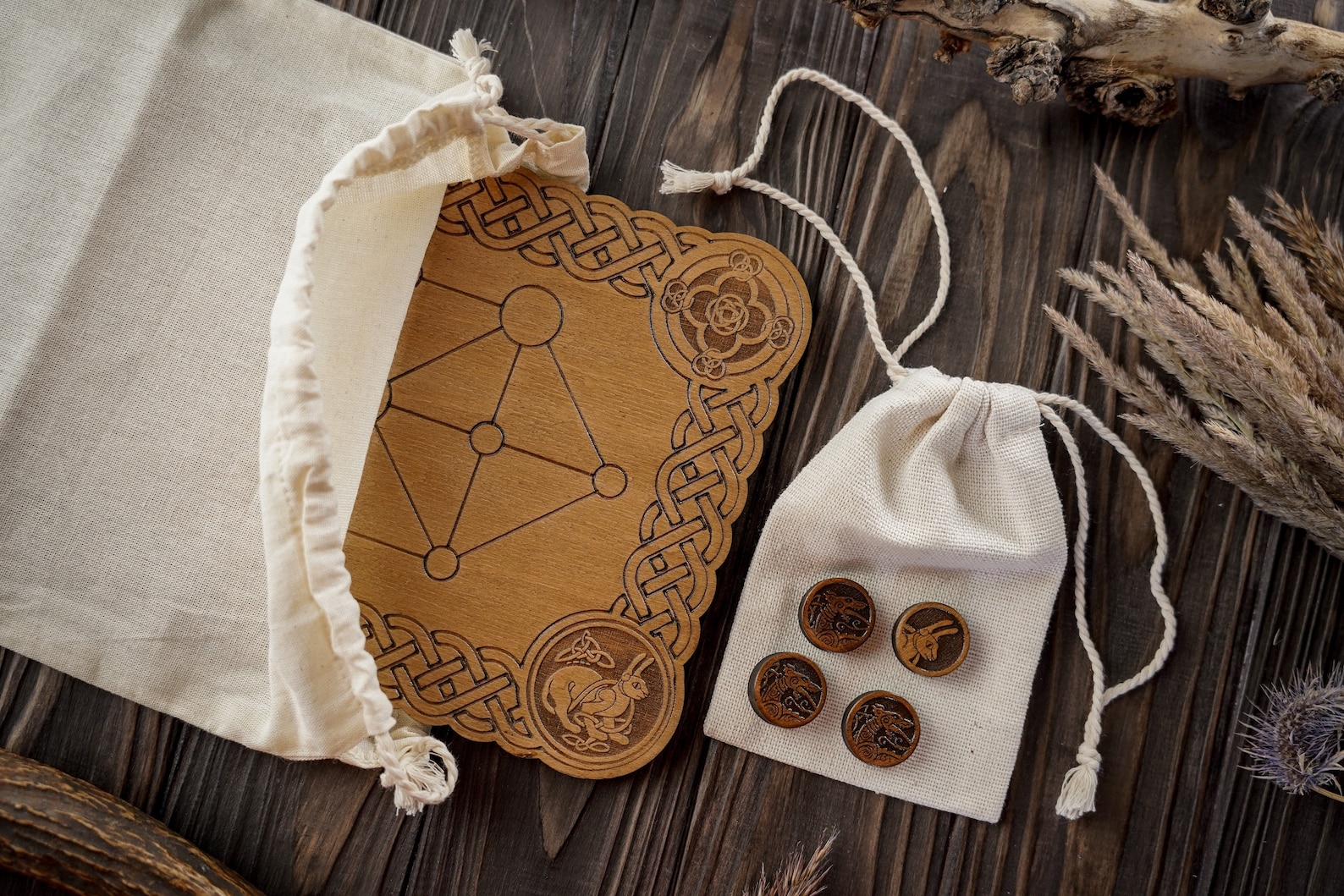 Hare and Hound Board Game French Military Game Fox and Hound - Etsy