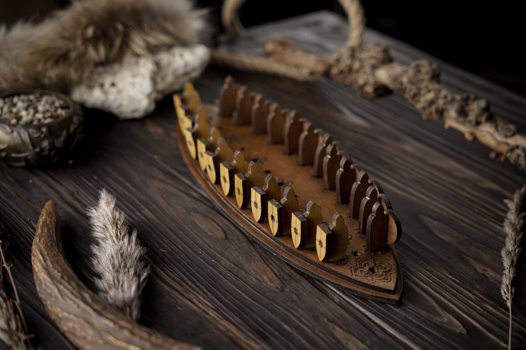 DALDOS Board Game, Viking Board Game, Daldoza Board Game, Scandinavian ...