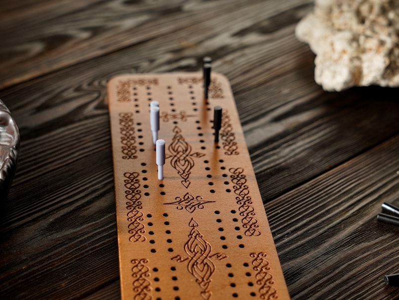 Cribbage Board Game, Cribbage Board, Travel Cribbage, Board Game ...