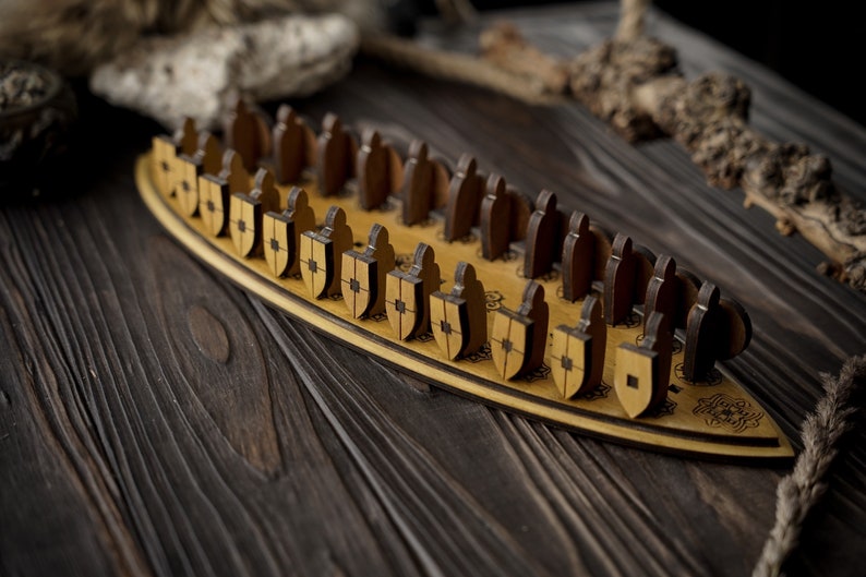 DALDOS Board Game, Viking Board Game, Daldoza Board Game, Scandinavian ...