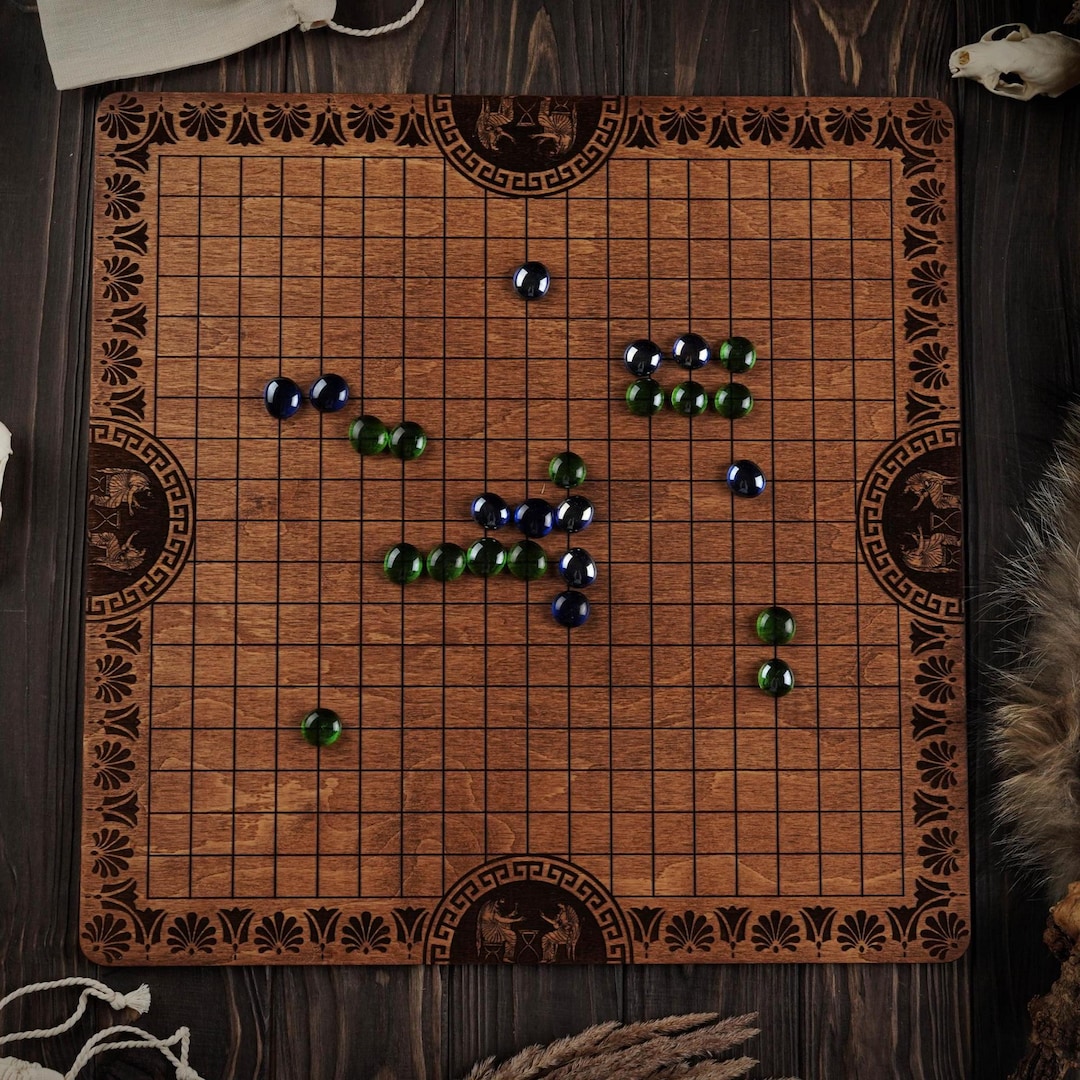 Pente Board Game, Greek Board, Pente Game, Strategy Gift Set, Gift for ...