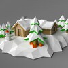 DIY Treehouse Model, 3D Papercraft PDF Pattern / Simple Origami Lowpoly ...