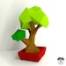 DIY Bonsai Tree Model 3D Papercraft PDF Pattern / Simple - Etsy