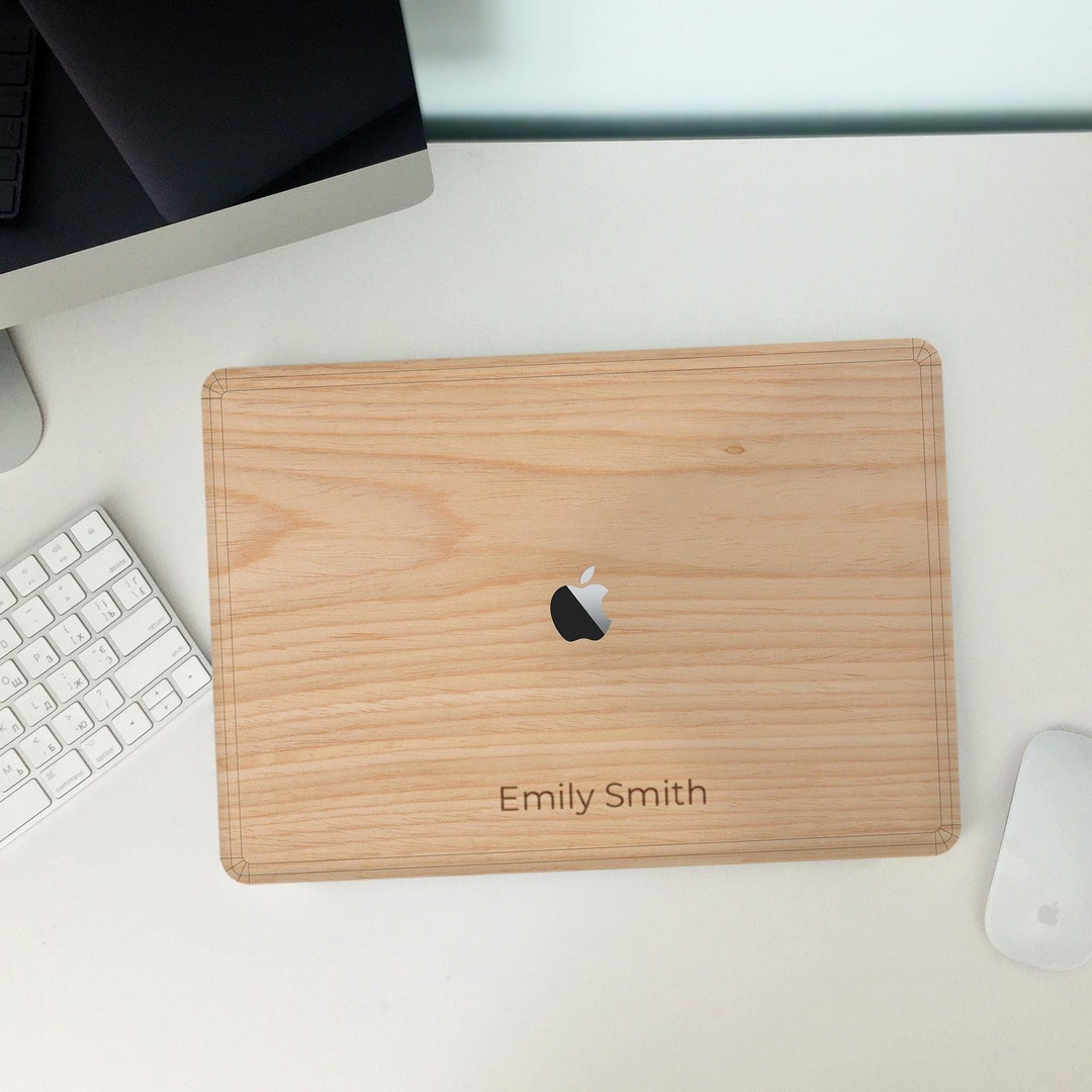 Personalized MacBook Cover Wooden MacBook Skin Eco-friendly MacBook Air ...