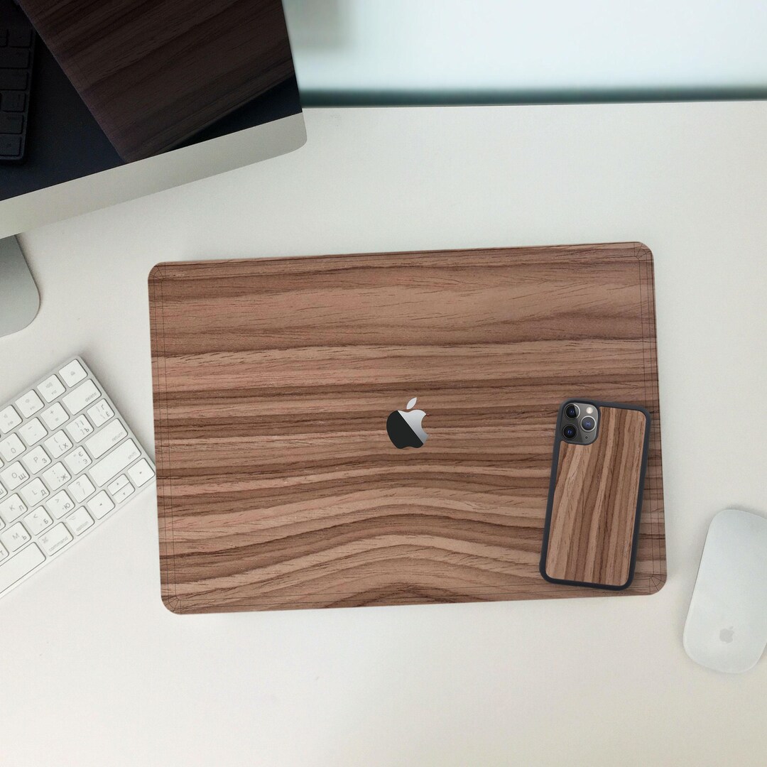 Real Wood MacBook Cover, Laptop Skin, Genuine Wood Grain Hard Shell ...