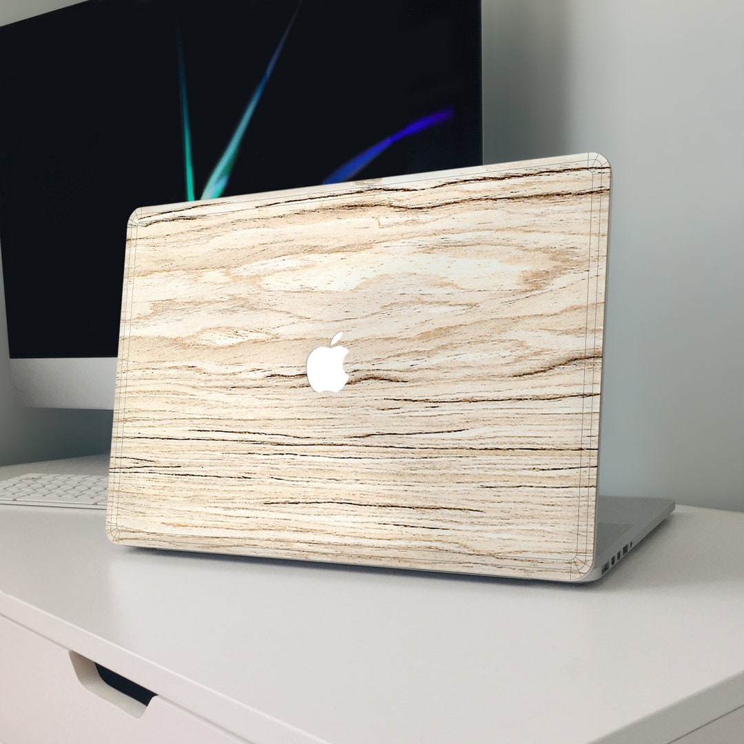MacBook Wood Skin, Real Wood Cover, Handcrafted MacBook Case, Wooden ...