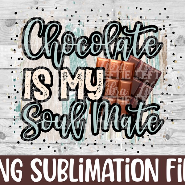 Chocolate Saying - Etsy