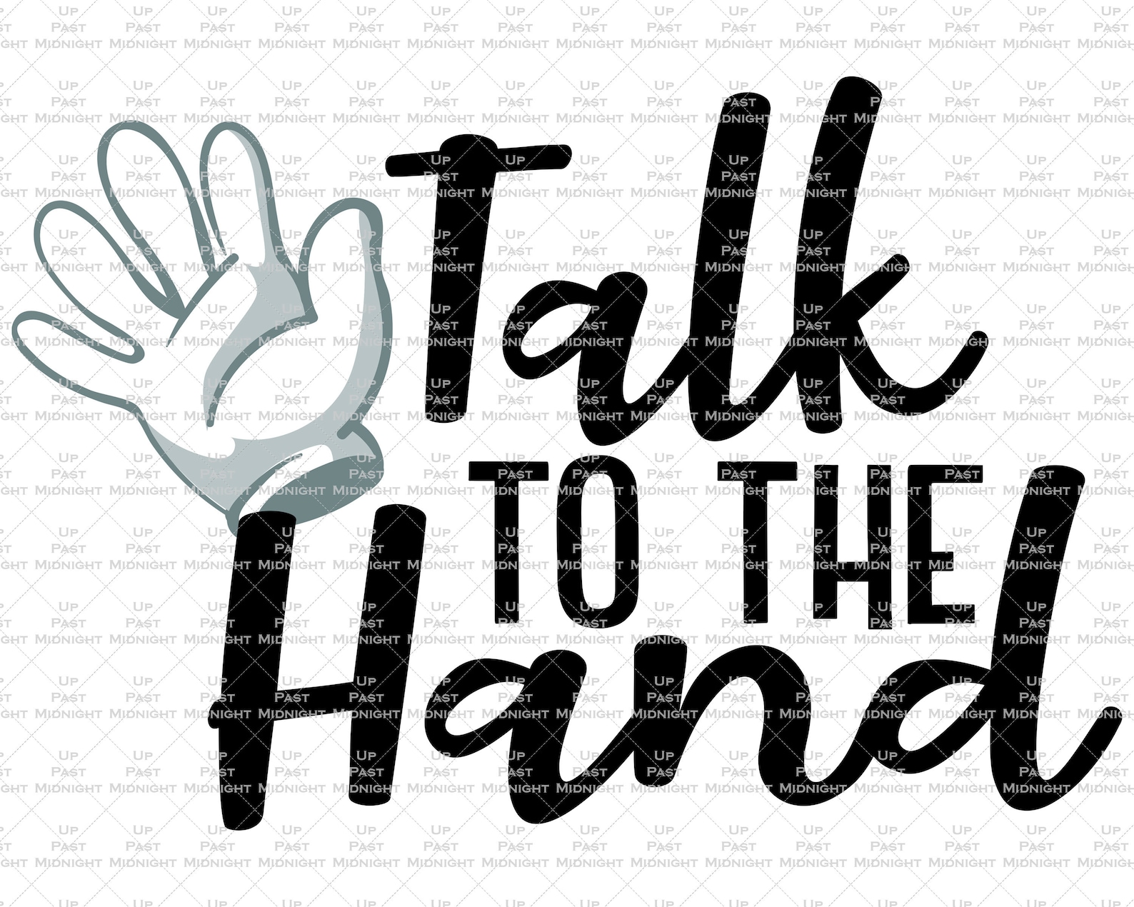 90s Slang SVG Talk To The Hand SVG 90s Slang Png Design | Etsy