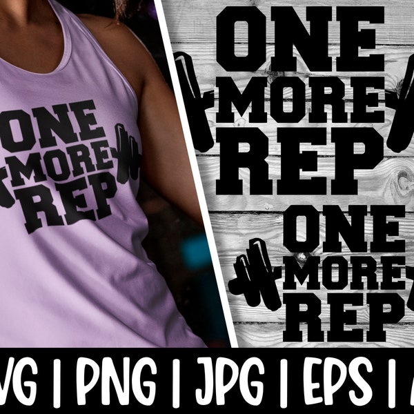 One More Rep - Etsy