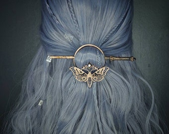 Copper Dragon Hair Pin - Etsy