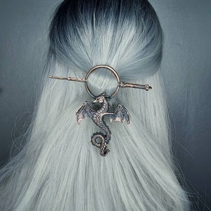 Copper Dragon Hair Pin - Etsy
