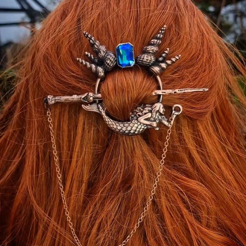 Mermaid Hair Pin - Etsy