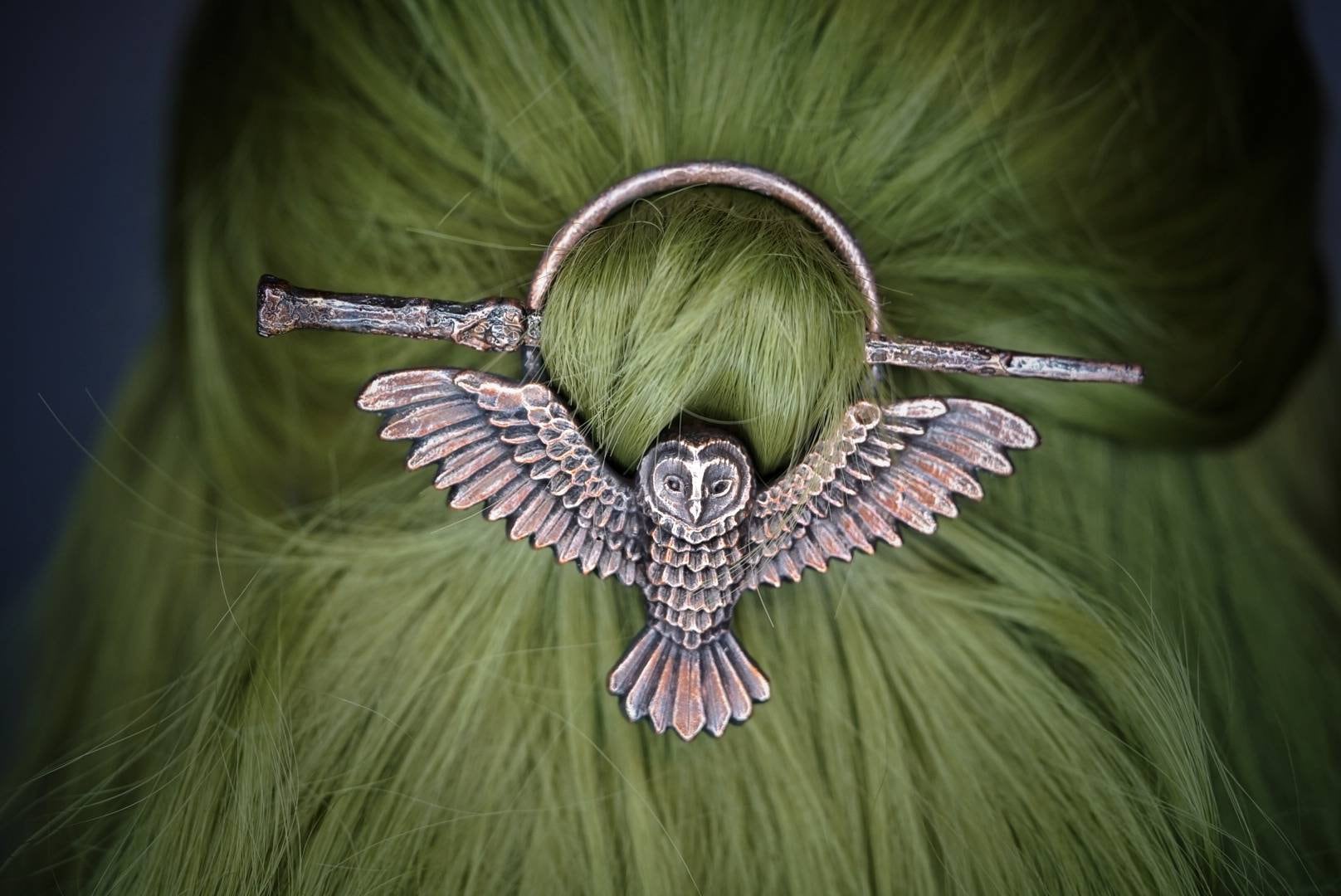 Owl Hair Clip