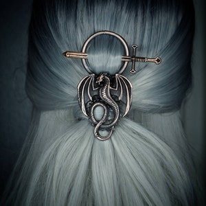 Copper Dragon Hair Pin - Etsy