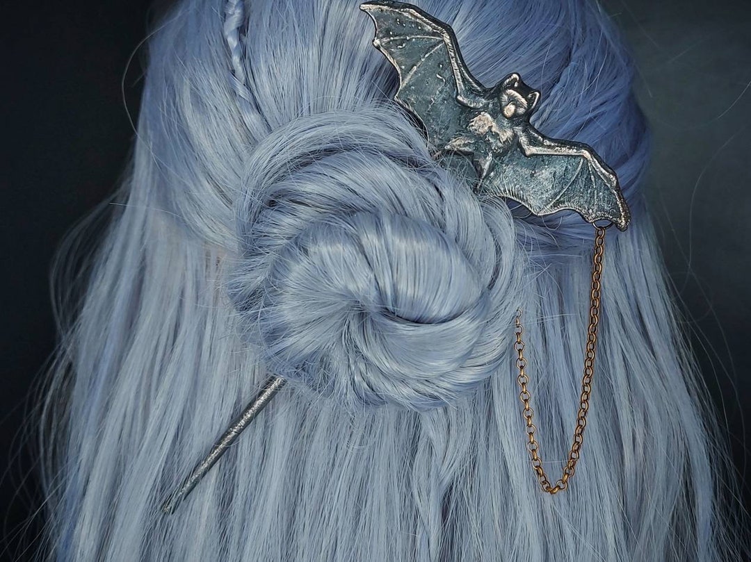 Copper Bat Hair Stick - Etsy