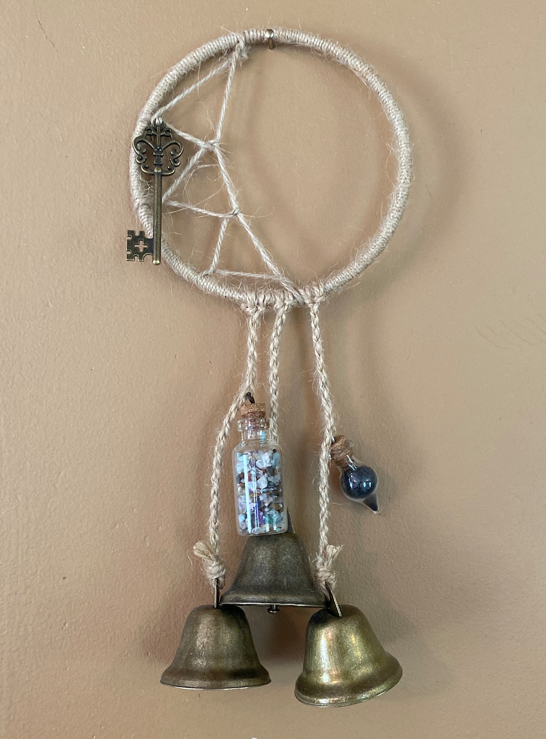 Witch Bells Home Protection Door Charm - Etsy