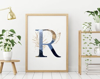 Letter R Boy Room - Etsy