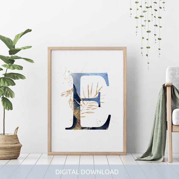 Monogram Letter E - Etsy