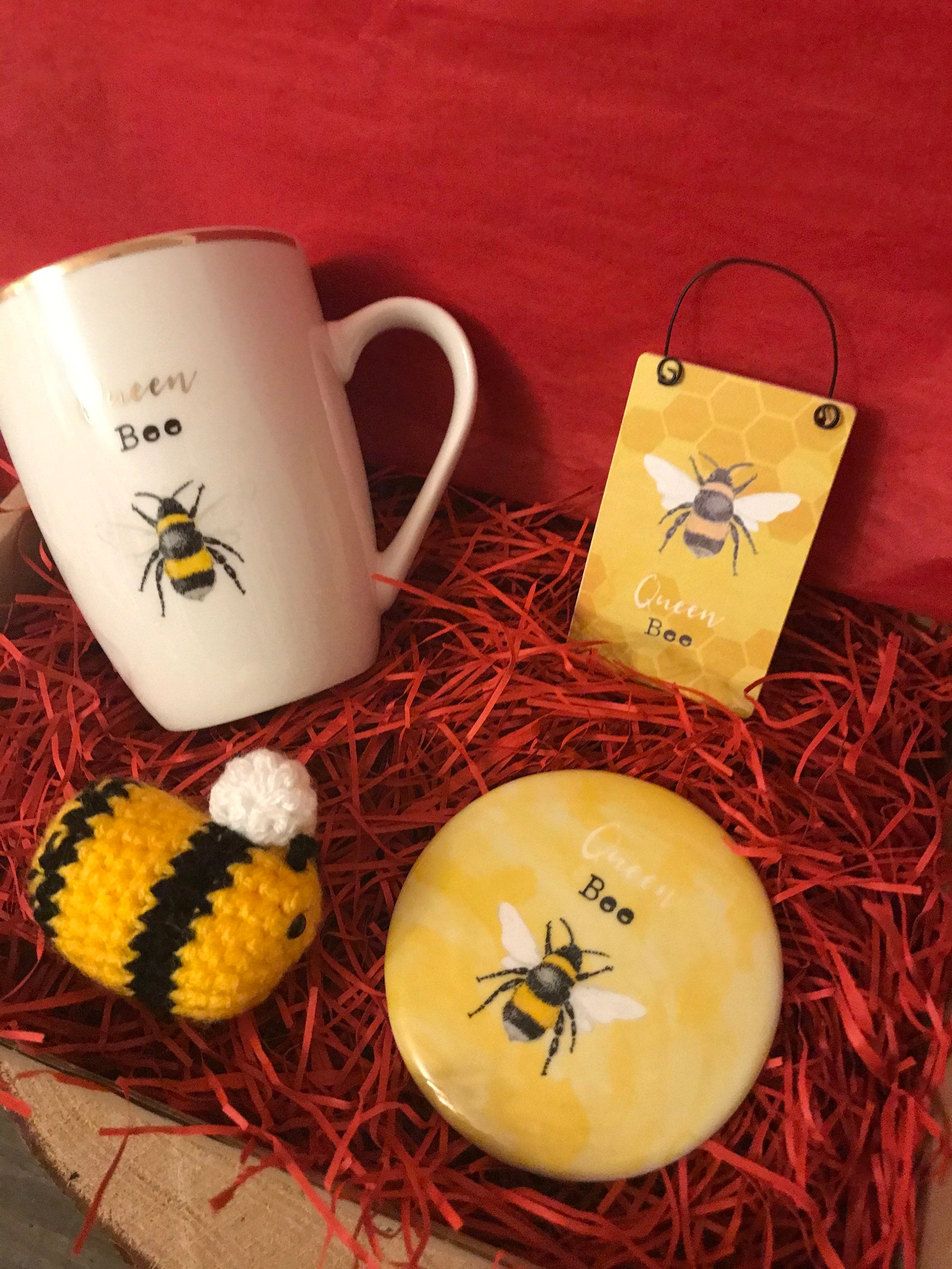 Bee Gift Set For Her Bee Inspired Gift Queen Bee Mug. Queen | Etsy