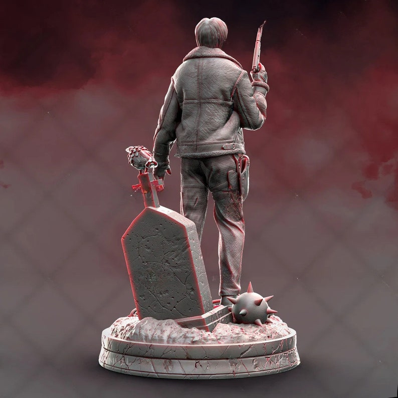 Leon Kennedy RE4 Figure Resident Evil 4 Leon Kennedy Figure Leon RE4 ...