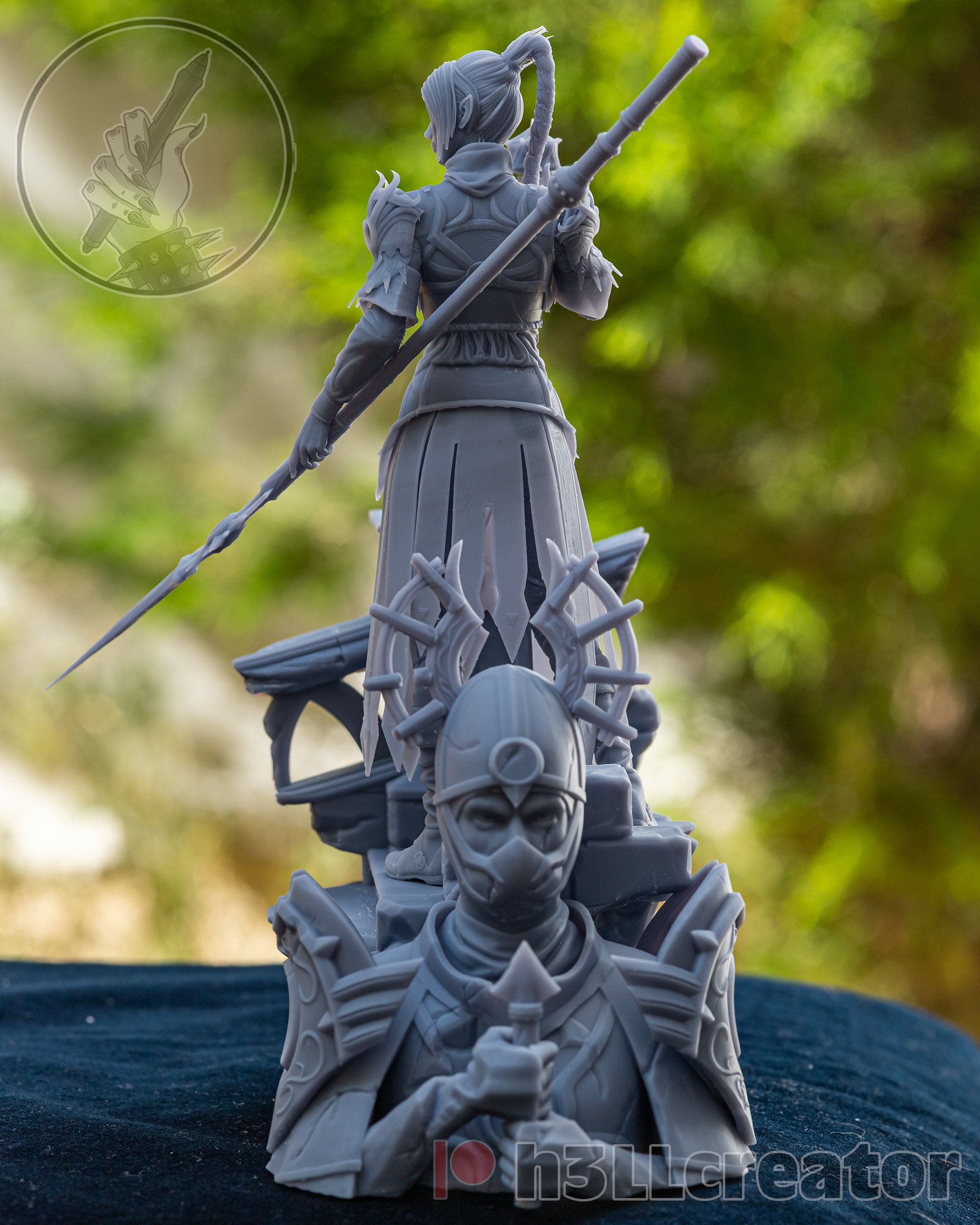 Shadowheart Baldurs Gate 3 Shadowheart BG3 Figure 3d Printed High ...