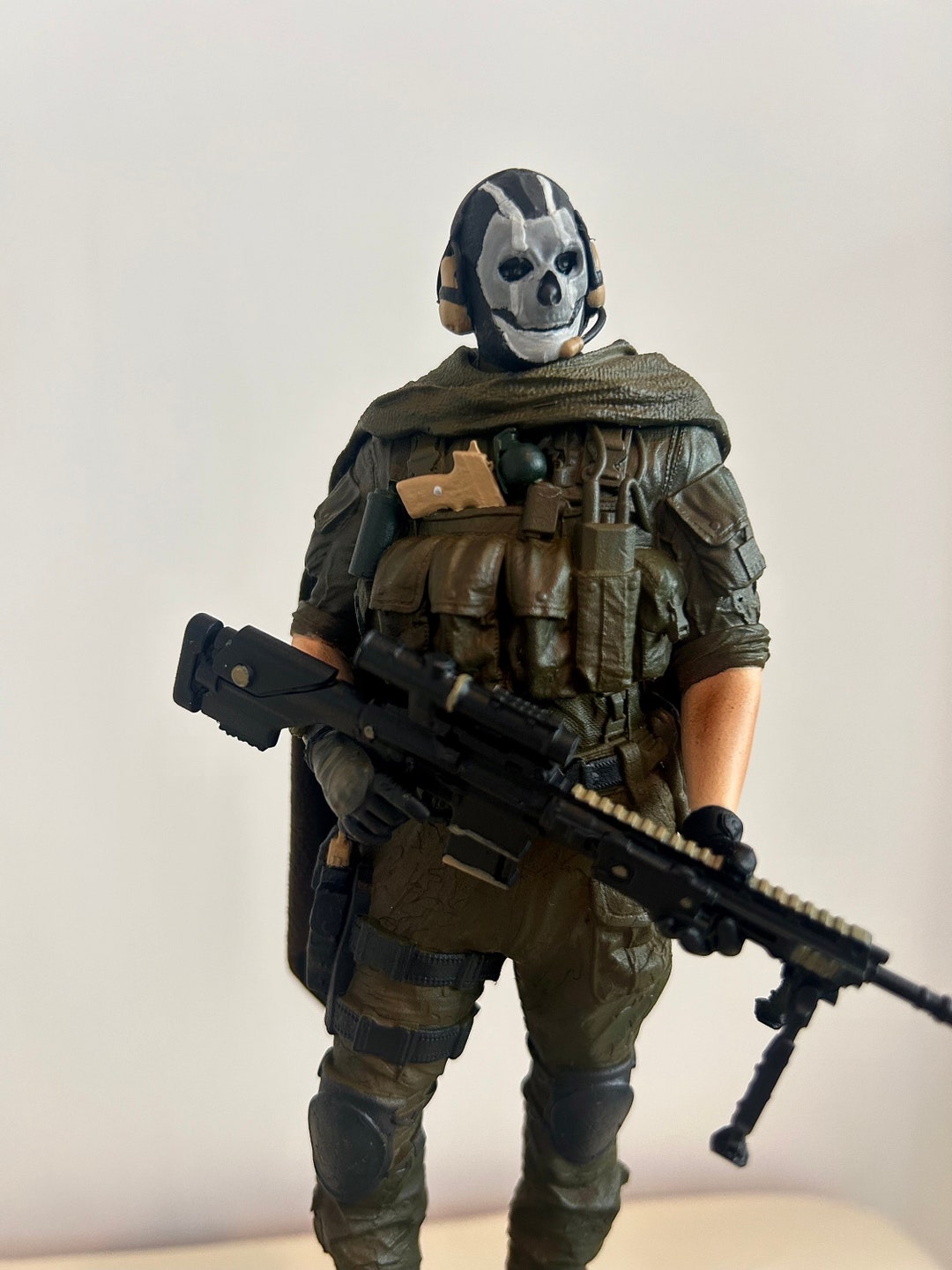 Ghost Cod Figure FAN ART Simon Ghost Riley Call of Duty Collectible ...